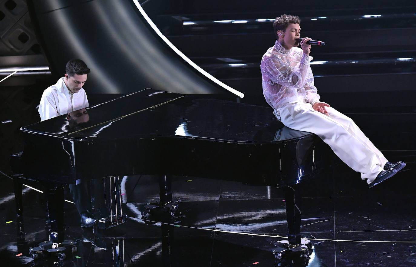 Fotos: Brividi, la canción de Blanco y Mahmood que representa a Italia ...