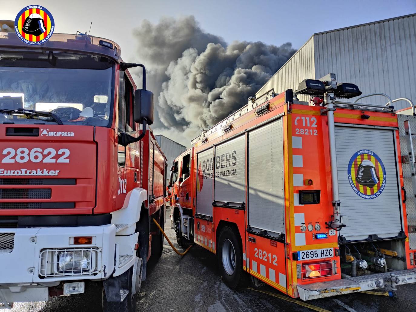 Fotos: Incendio industrial en Náquera | Las Provincias