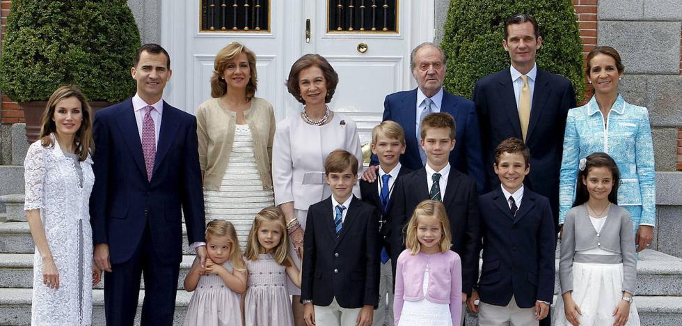 Familia Real: cuántos años tienen los reyes, las infantas y los reyes ...